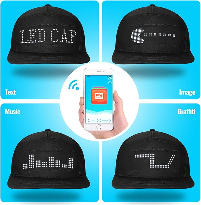 GORRA LED BLUETOOTH – A Todo Dar